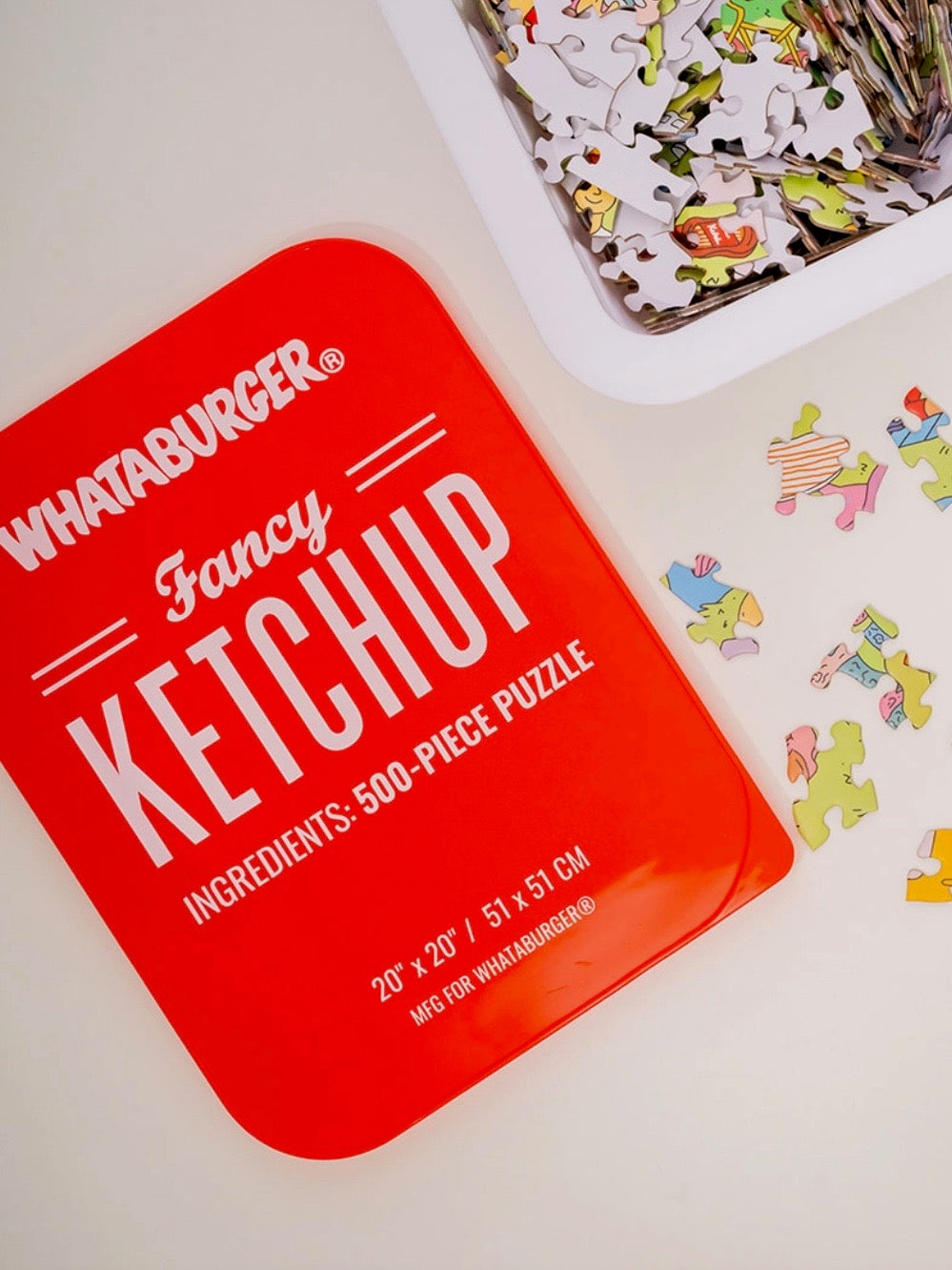 Whataburger Fancy Ketchup Puzzle – Emerson Rose
